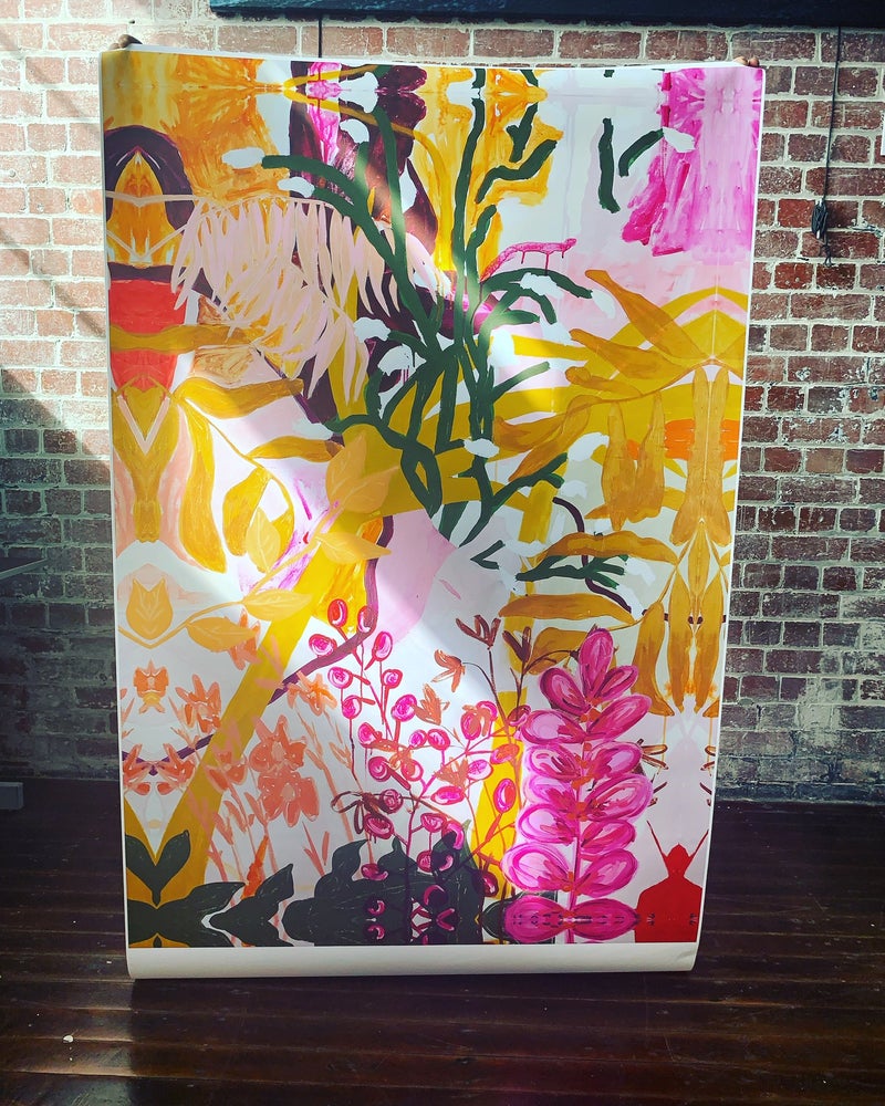 Wild Floss Print – Kate Mayes Art